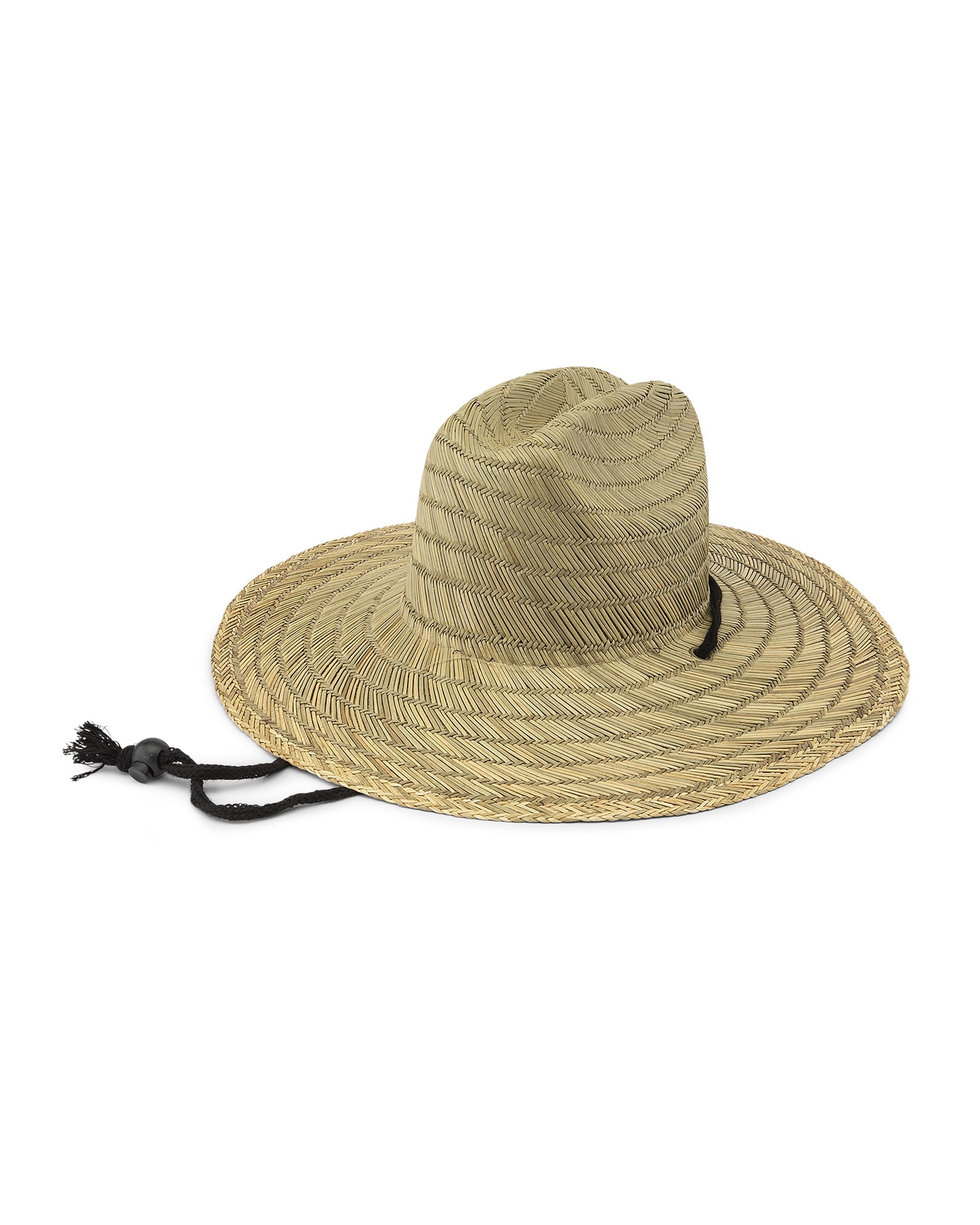 Volcom mens Quarter Straw Hat Baseball Cap, Natural, Large-X-Large US