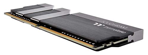 Thermaltake TOUGHRAM Black DDR4 3200MHz C16 16GB (8GB x 2) Memory Intel XMP 2.0 Ready with Real-Time Performance Monitoring Software R017D408GX2-3200C16A