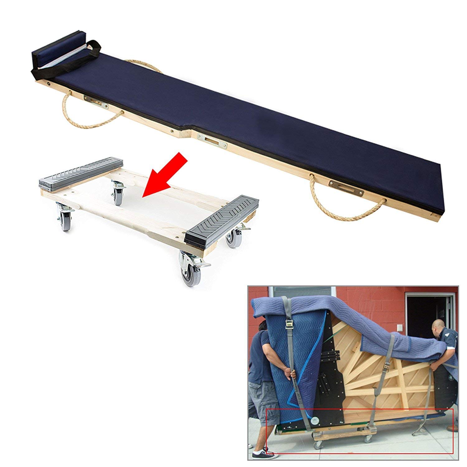 Troy Safety Piano Moving Skid Board (6ft)