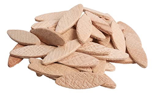 Trend 1000pcs Beechwood Joining Biscuits (No. 10) for Woodworking and Furniture Framing, BSC/10/1000