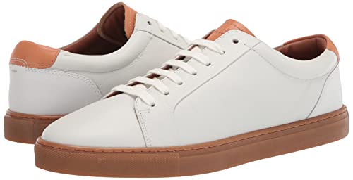 Ted Baker Men's UDAMMO Sneaker, White, 13