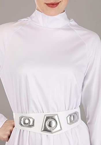 STAR WARS Adult Princess Leia Hooded Costume, Womens Halloween Costume - Officially Licensed Medium