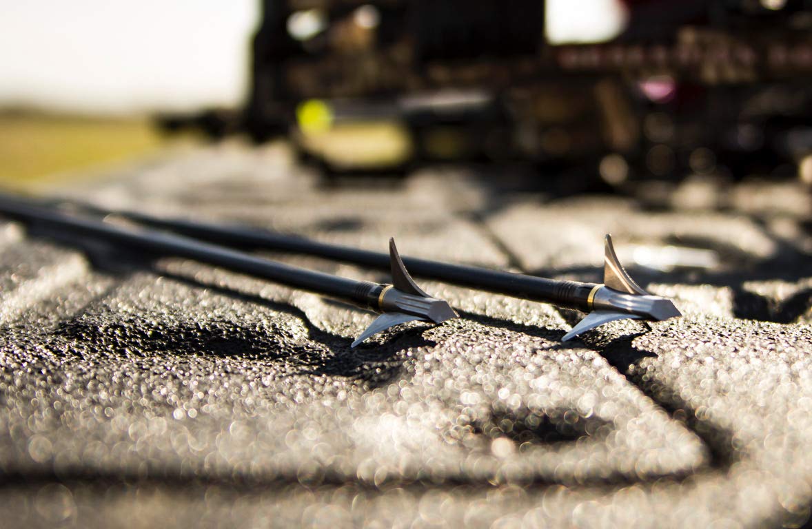 Trophy Taker Shuttle T-LOK 100 Grain Broadheads Combo Pack – 1 Pack of Broadheads & 1 Pack of Replacement Blades