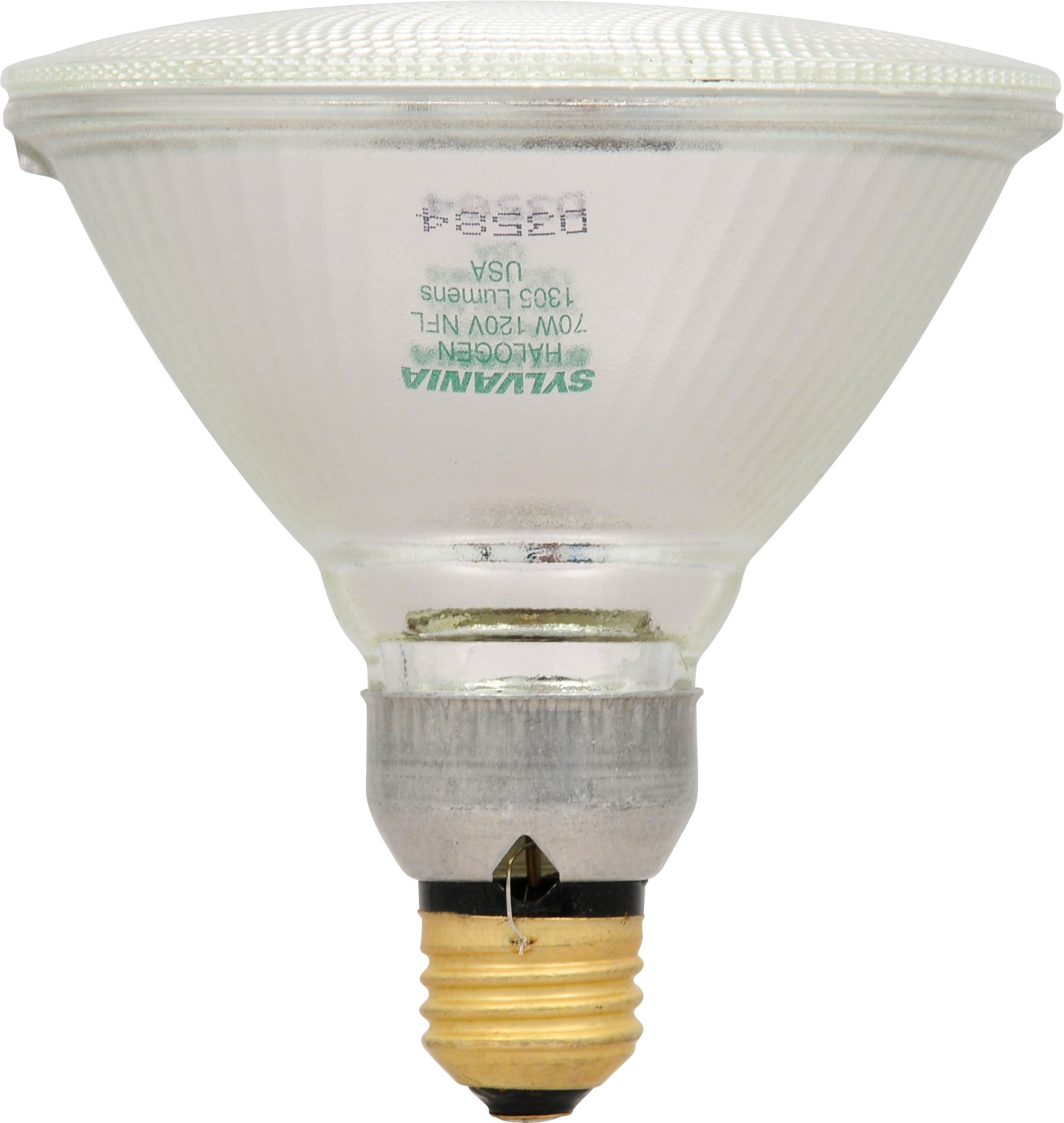 SYLVANIA Home Lighting 16748 Halogen Bulb, PAR38-70W Equivalent, Reflector Lamp, Medium Base