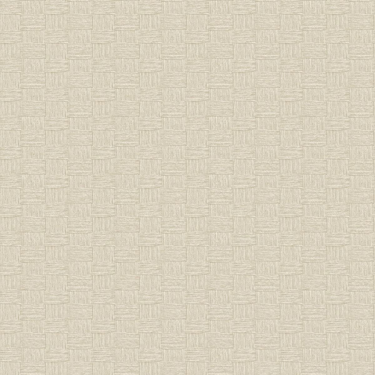 Seabrook Designs Seagrass Weave Embossed Vinyl Unpasted Wallpaper Ebony