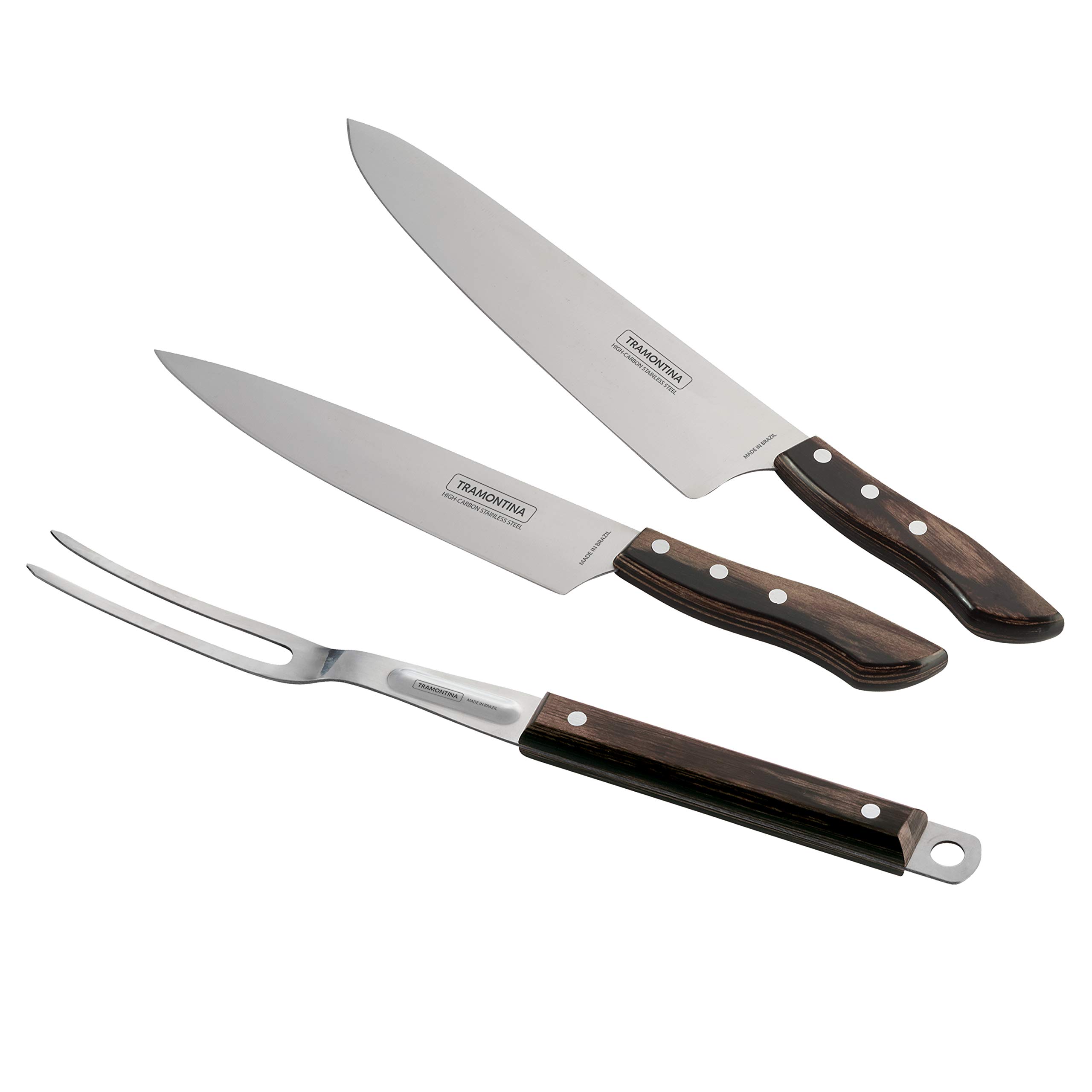 Tramontina Chef's Knife & Grill Fork Set - 80015/002DS