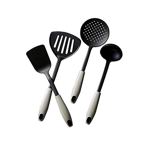 SDGH 4Pcs Cooking Tools Sets Nylon Kitchenware Tools Utensils Set Spatula Shovel Soup Spoon Special Heat-resistant Design