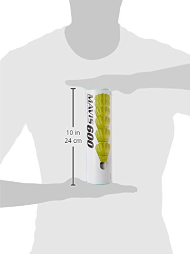 YONEX Mavis 600 Nylon Shuttlecock (Green/Yellow)