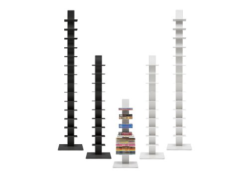 Sapiens Original Bookcase Sintesi H.79,6 inches (14 Shelves) White
