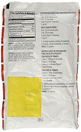 Spatini Spaghetti Sauce Mix, 15 Oz Packet