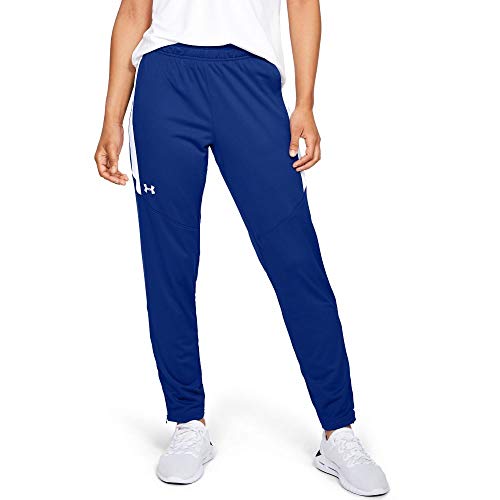 Under Armour Rival Knit Pant, Royal Blue (400)/White, Small