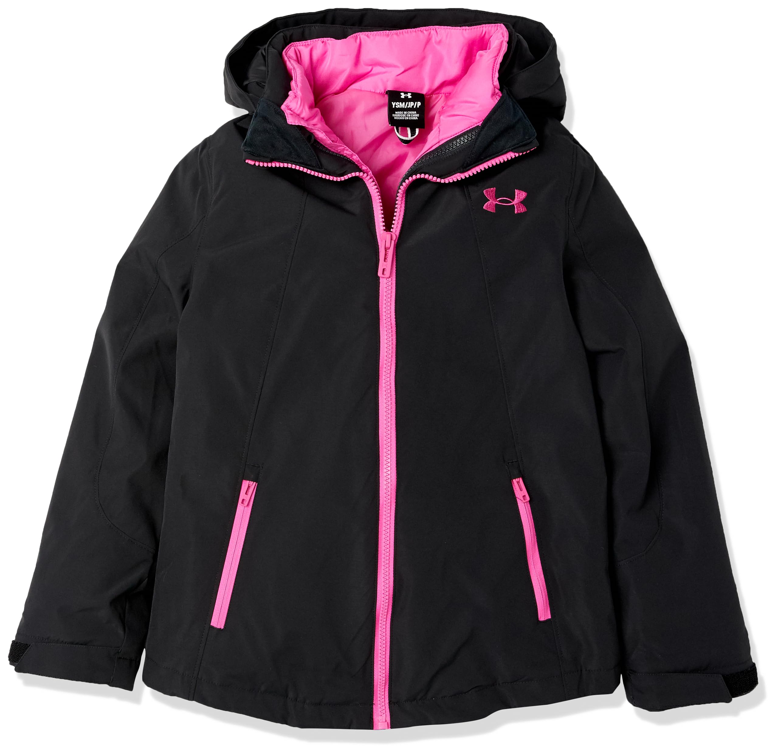 Under Armour UA WESTWARD 3 IN 1 JACKET, Black/Pink, YMD