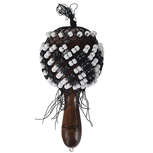 Sawtooth Wood Maracas, Dark Stain