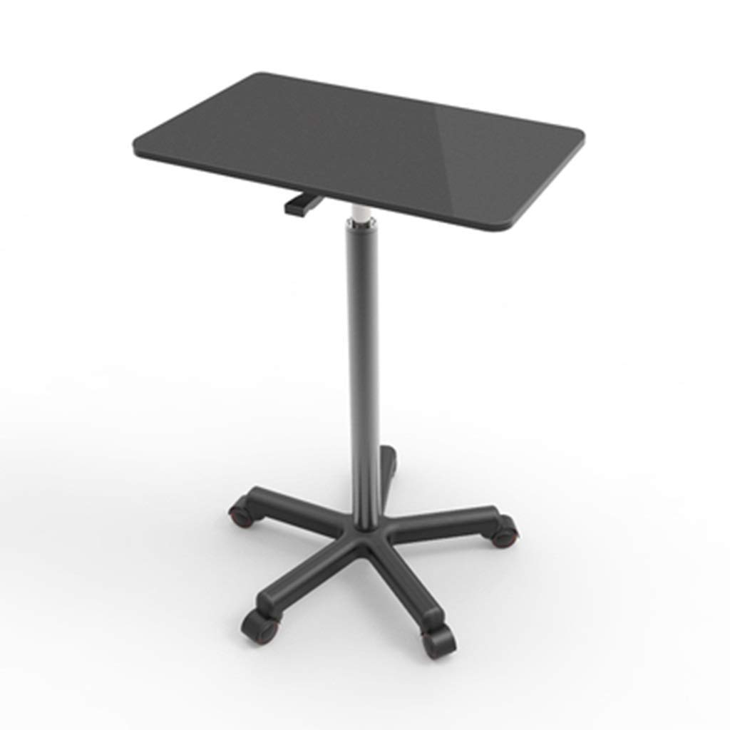 TOE Computer Desk Multifunctional Modern Sturdy Office Desk Study Writing Desk Height Adjustable Laptop Desk Learning Desk for Home Office (Color : Black)