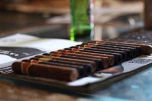 Stogie Pipe - Cigar Pipe Wooden Stogie (Walnut, 3")