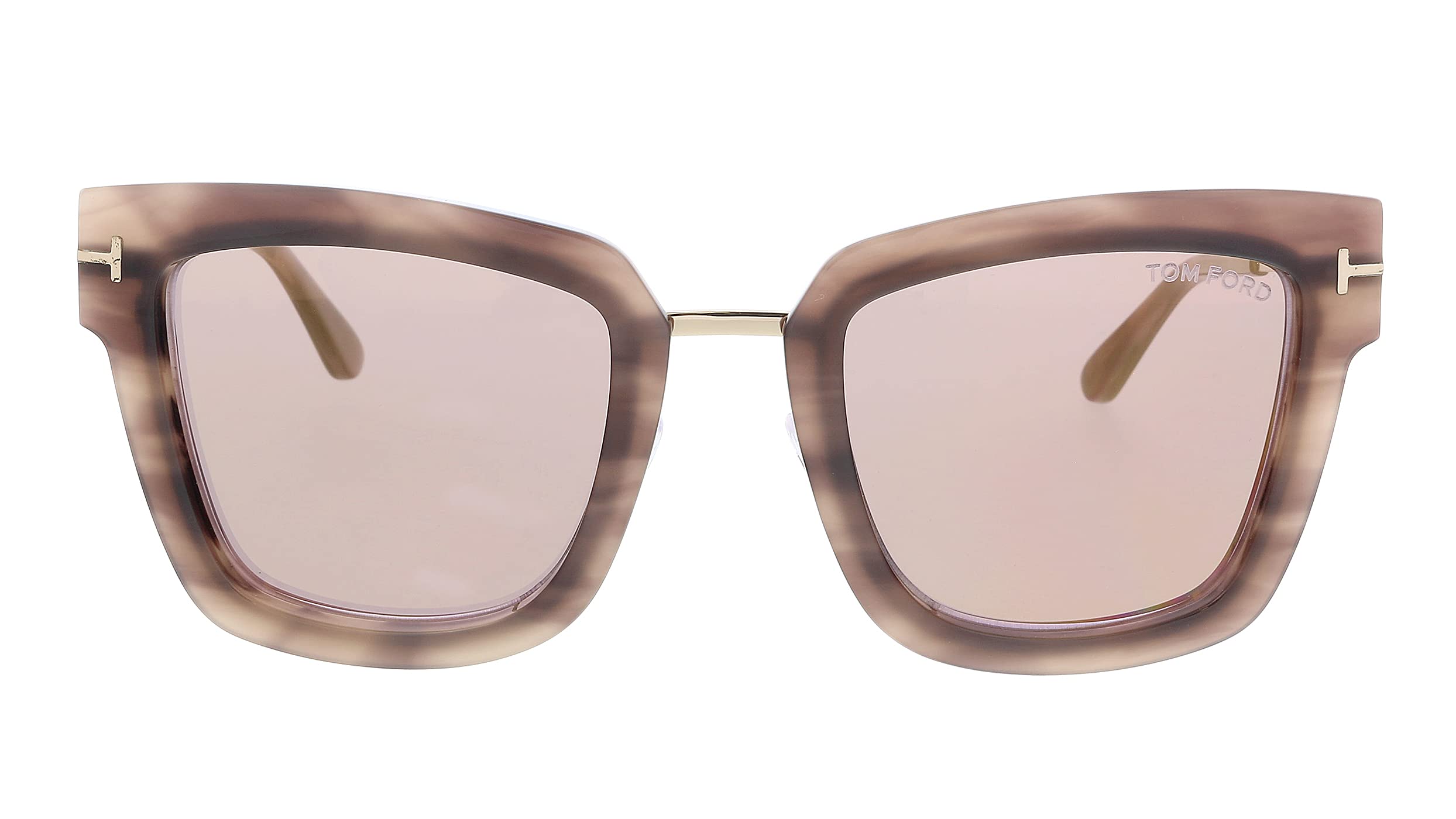 Tom Ford FT0573 Sunglasses - Coloured Havana Frame, Gradient Lenses, 52 mm Lens FT05735255Z