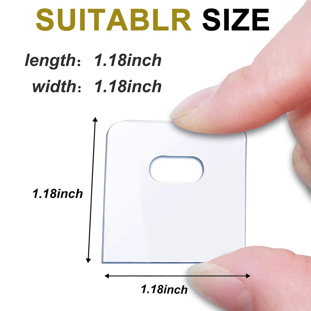 Vertical Blind Repair Tabs/Blind Fixer Tabs/Verticle Blind Repair Kit for Vertical Blinds Replacement Slats(40pcs)