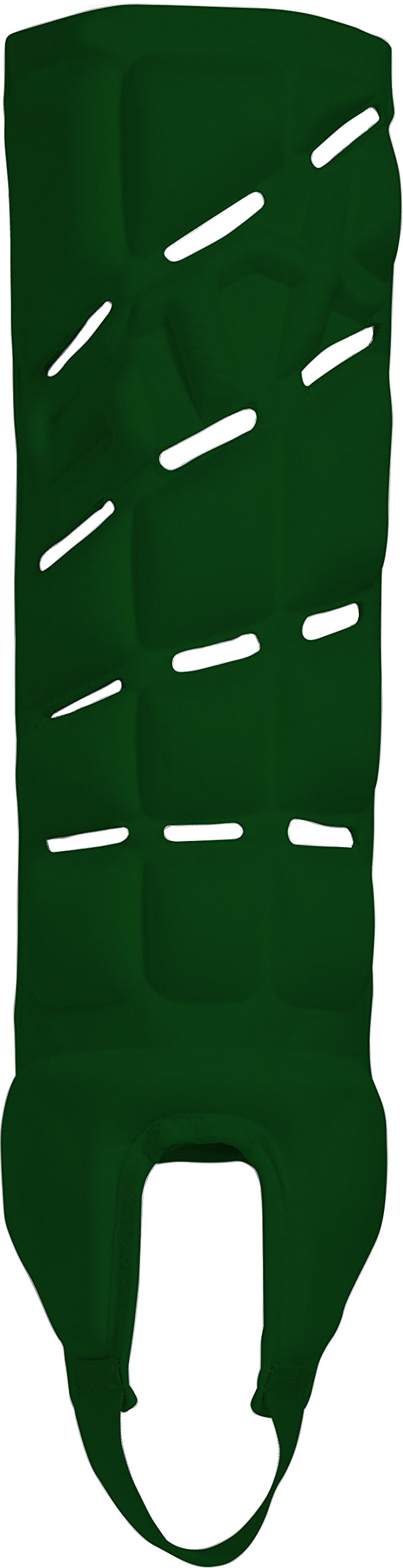 STX Field Hockey Contour Shinguard, Forest Green, Large