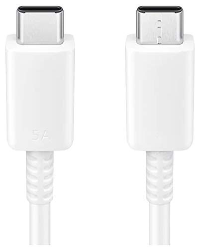 Works by Tek Styz PRO USB Type-C Charger Compatible with Your Sony WF-1000XM3 Provides Fast Charging at 5Amps/100 Watt Capacity (White 1M)