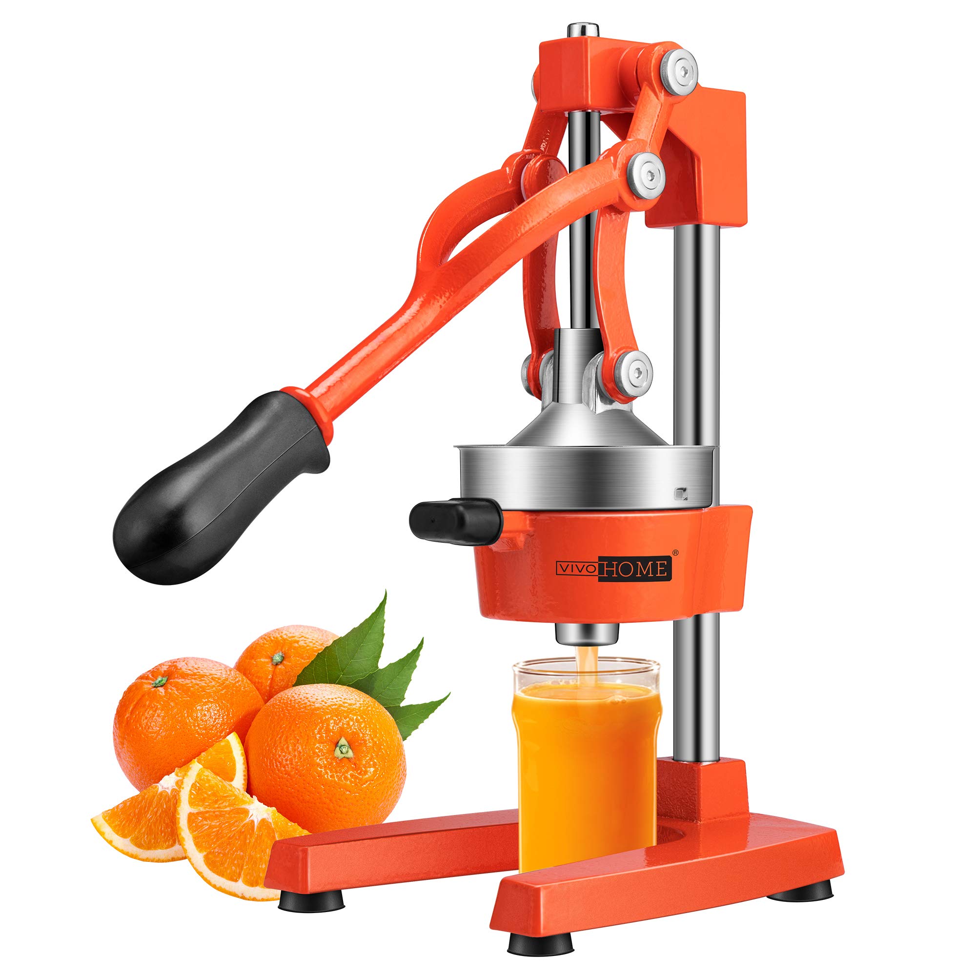 VIVOHOME Heavy Duty Commercial Manual Hand Press Citrus Orange Lemon Juicer Squeezer Machine