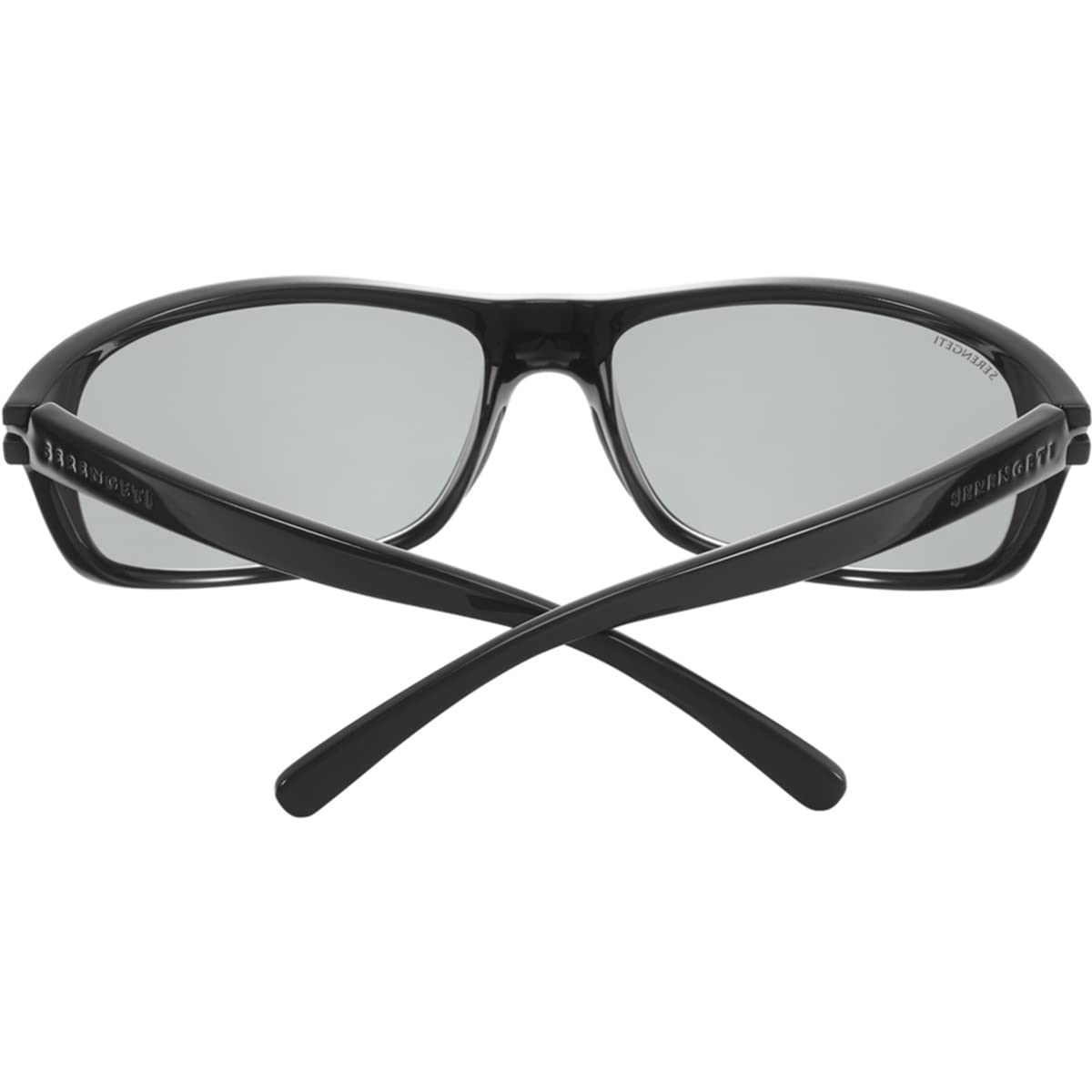 Serengeti Bormio 8168 Sport Sunglasses, Shiny Black with PhD CPG Grey Polarized Lens