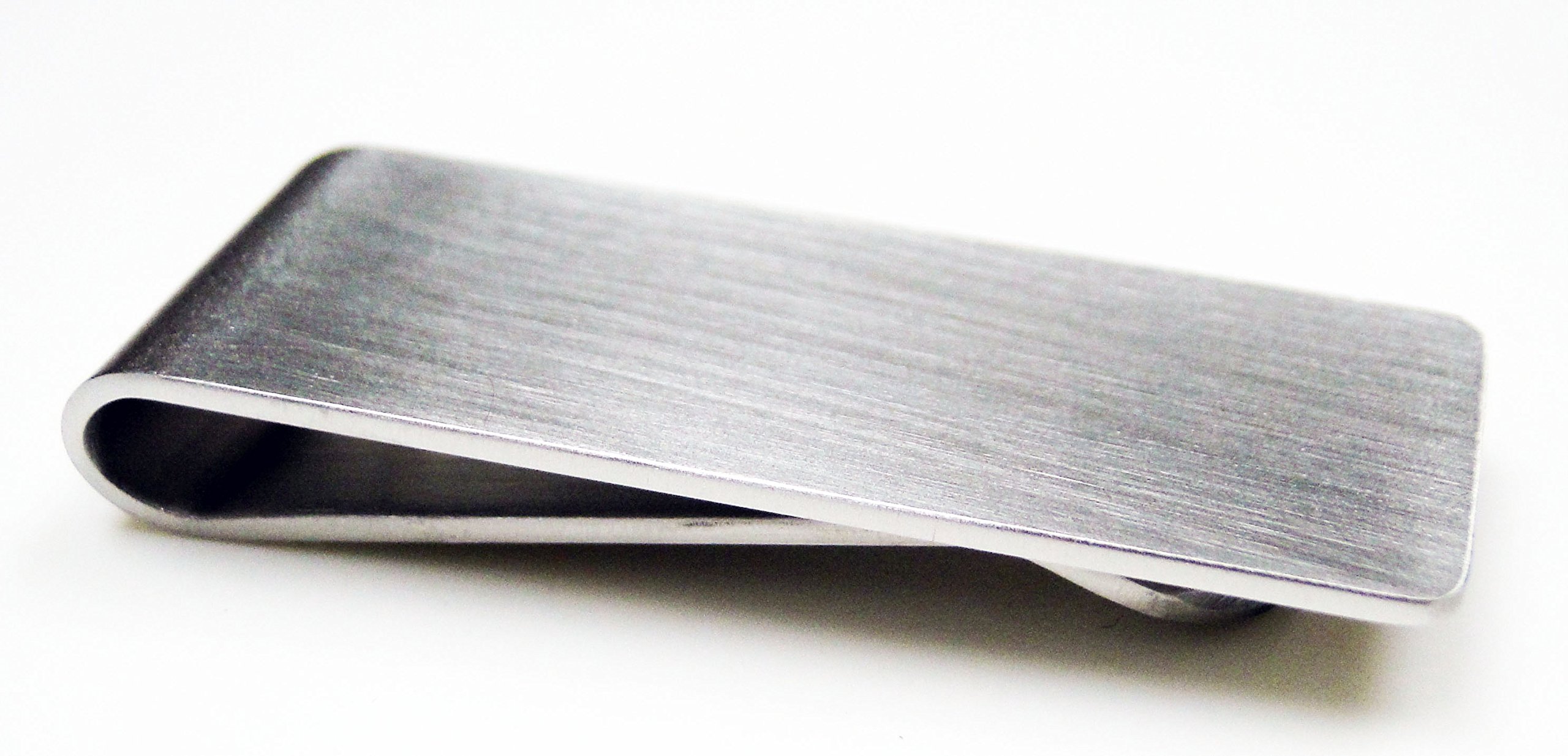 Tapp Collections Silver Stainless Steel Slim Money Clip #3 - Silver