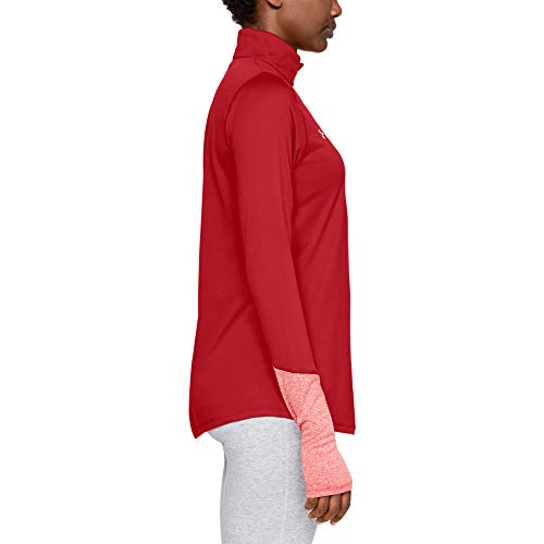 Under Armour Women's UA Locker ½ Zip XXL Red
