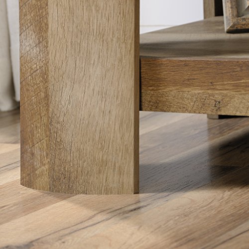 Sauder Boone Mountain Credenza, For TV's up to 60", Craftsman Oak finish