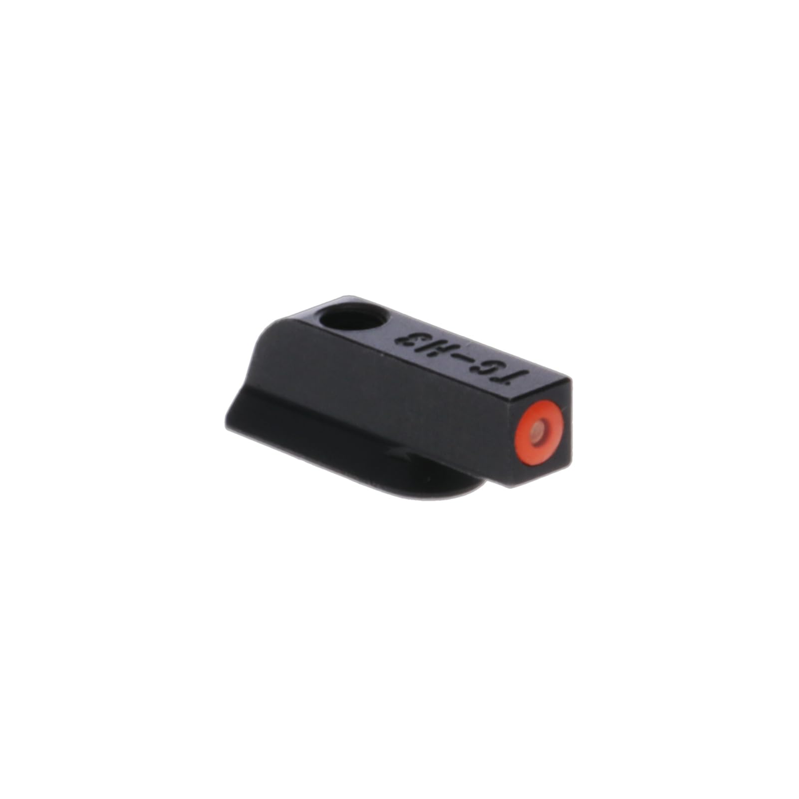 TRUGLO Tritium Pro Handgun Night Sights, Compatible with CZ P10 Handguns | Compact Gun Sights with Daylight White Dots, Night Tritium Dots & Orange Focus Lock Front Ring