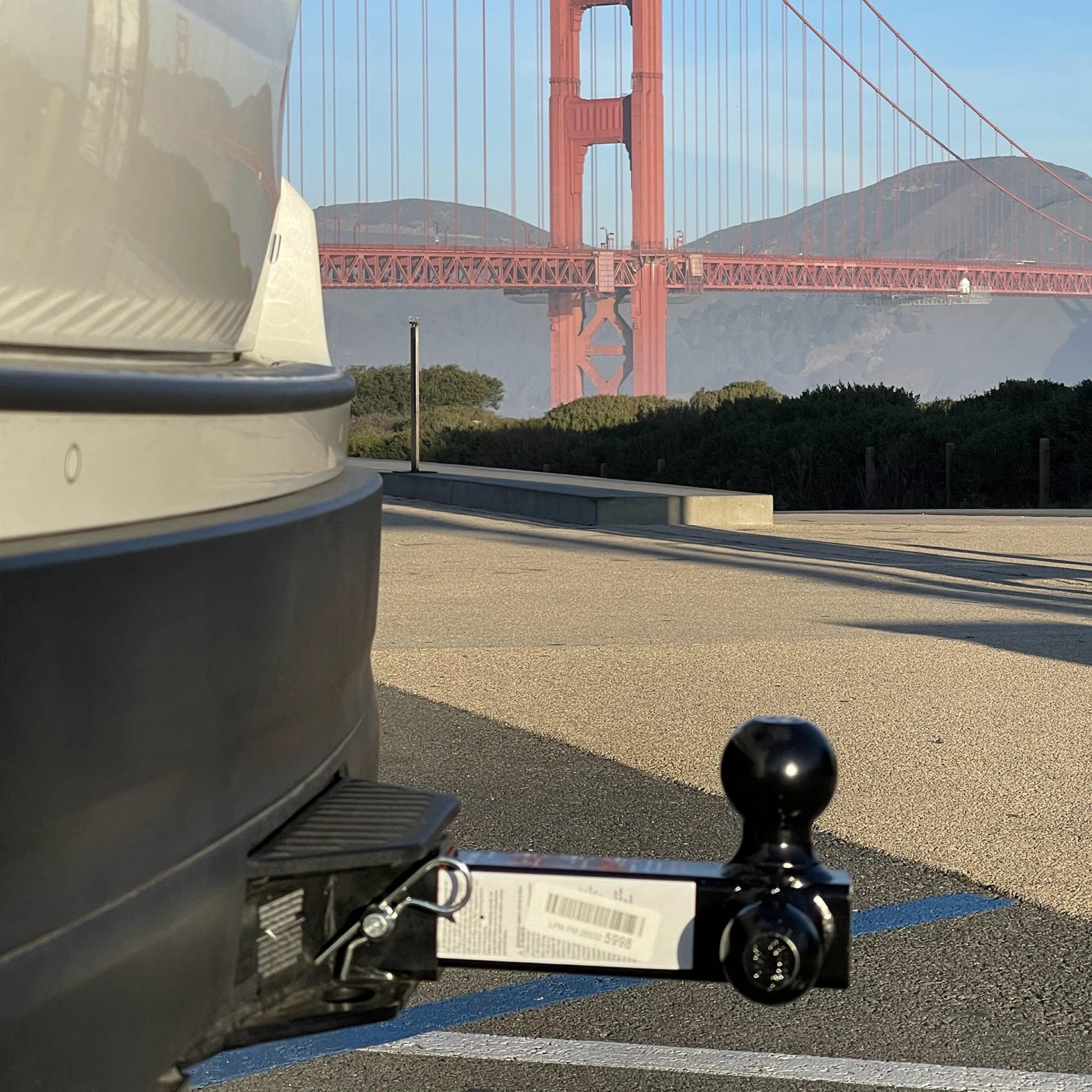 TOPSKY Trailer Hitch Trailer Ball Mount & pin,1-7/8,2,2-5/16-inch Hitch Ball TS2005