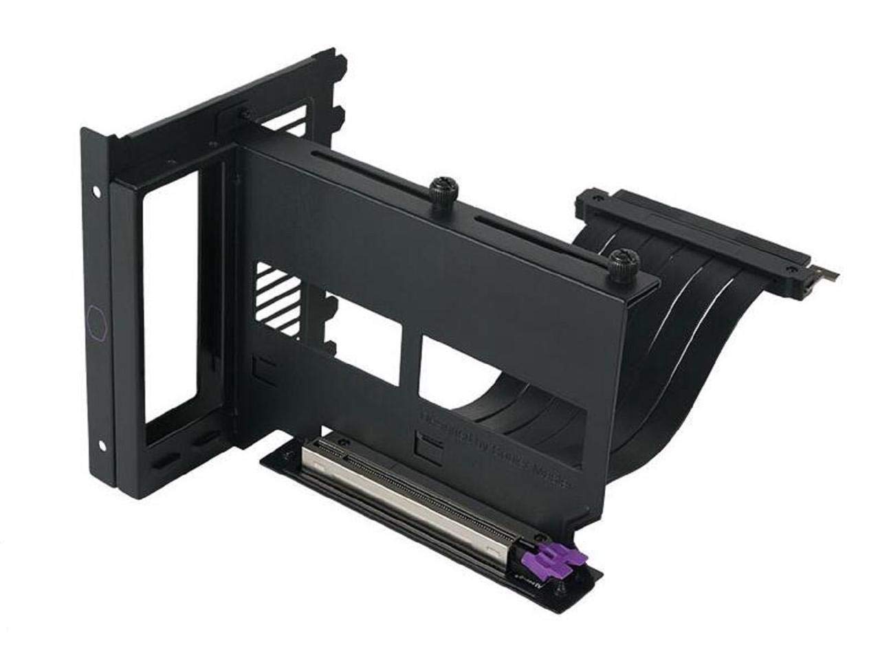 Toptekits Cooler Master Universal Vertical Graphics Card Holder KIT VER.2 with 165mm/6.5in Riser Cable, for Full Tower/Standard ATX Chassis with at Least 7 Available PCI Slots