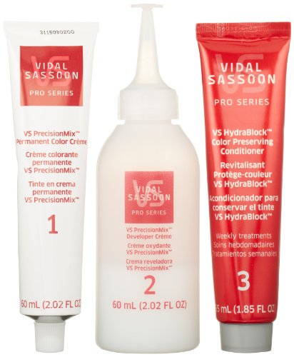 Vidal Sassoon Pro Series Hair Color, 4RC Dark Copper Red, 1 Kit