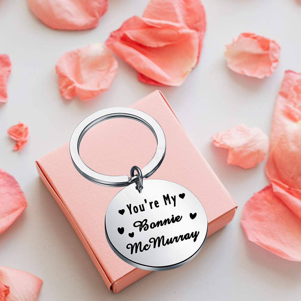 You're My Bonnie McMurray TV Show Lover Gift Letter Kenny Keychain (Bonnie McMurray)