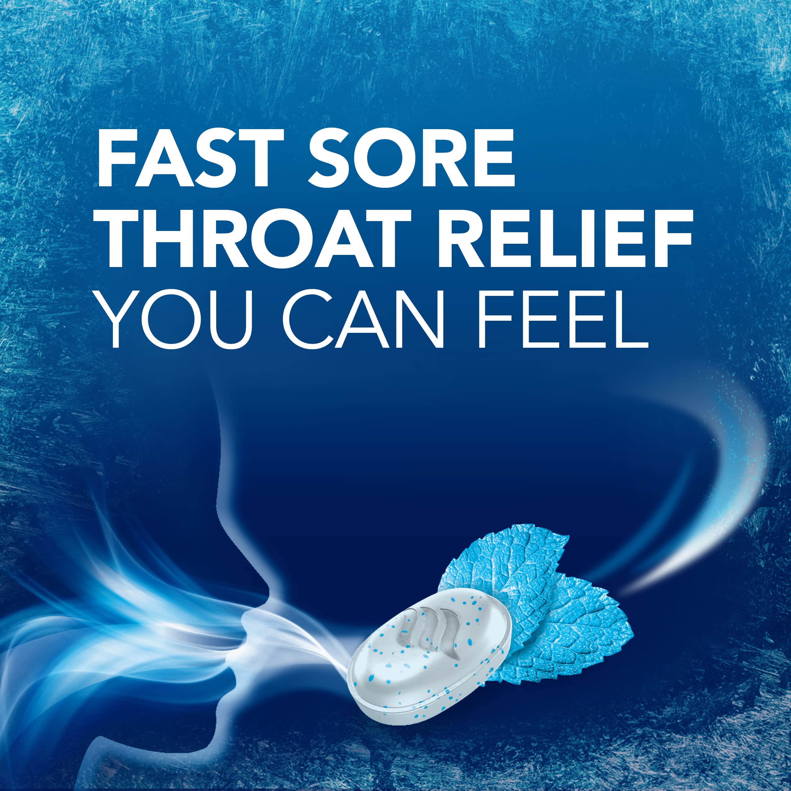 Vicks, VapoCOOL SEVERE Medicated Drops 18ct MaximumStrength Relief to Soothe Sore Throat Pain, Menthole, 18 Count