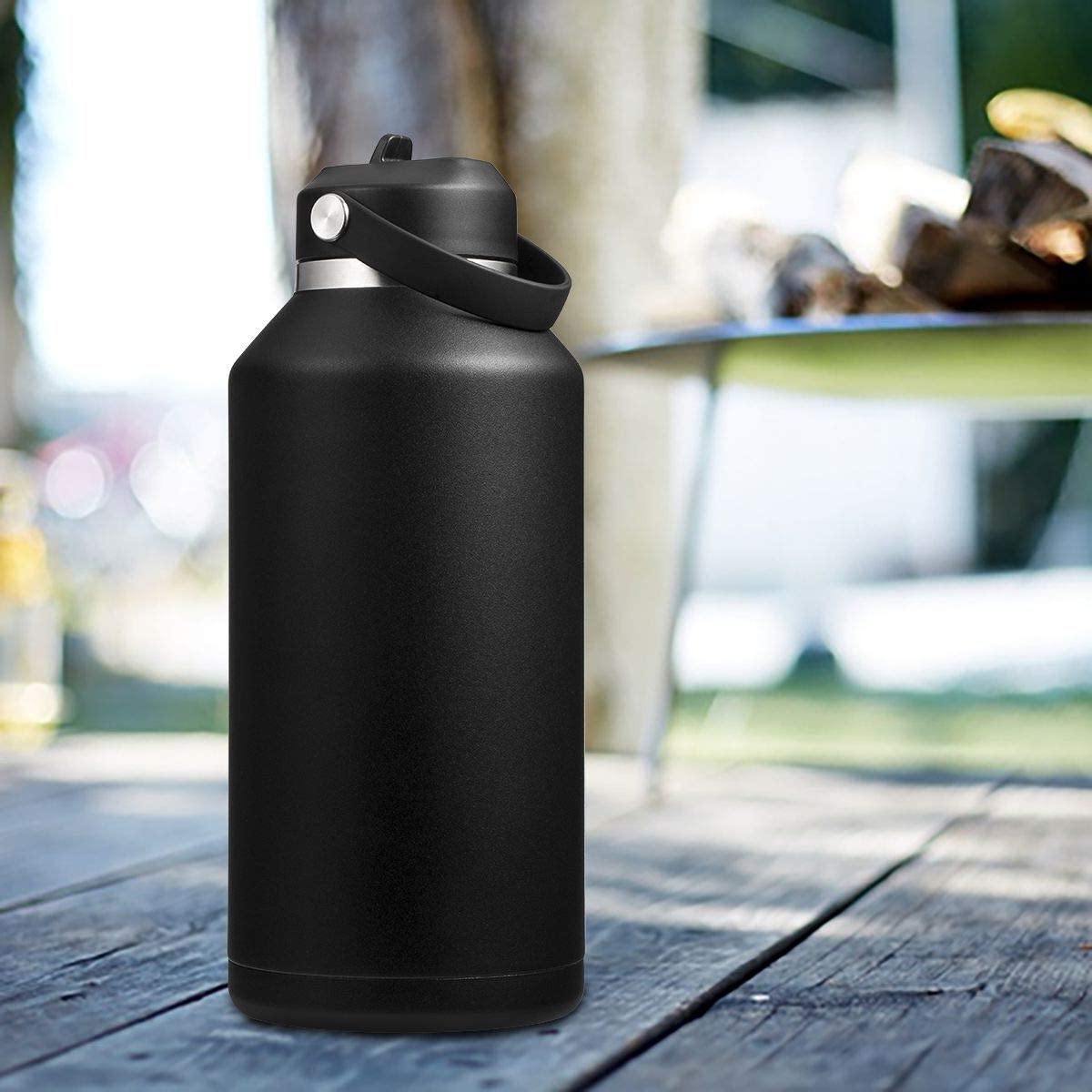 Straw lid for Yeti Rambler 18 26 36 64 oz,Replacement Straw Cap for Yeti 18oz 26oz 36oz 64oz Rambler Lid with Straws and Soft Handle