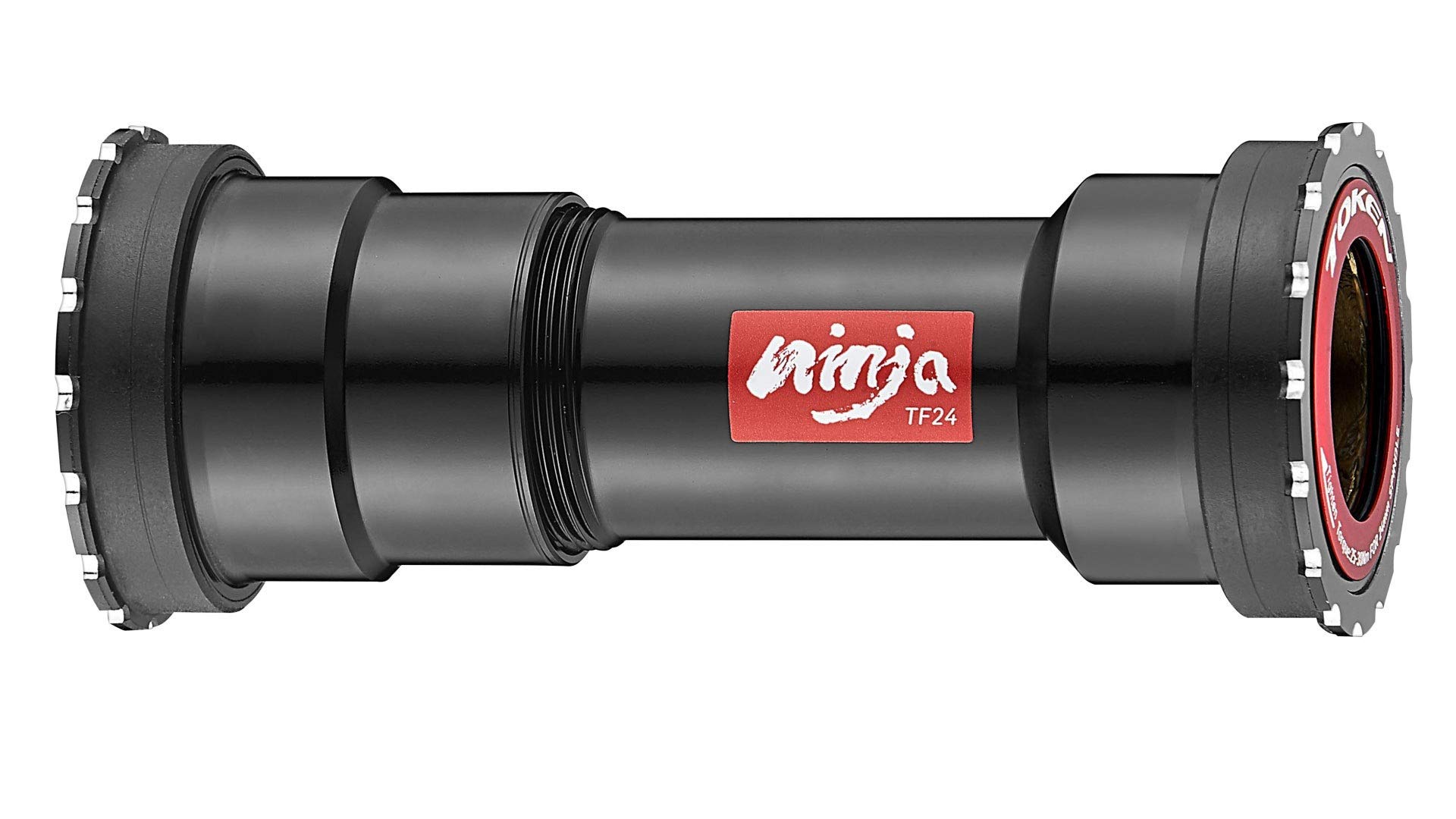 Token Threaded-Press Fit Bottom Bracket for BB86/BB92 Frame to Shimano 24mm Crank for MTB/Road Bike, Ninja BB