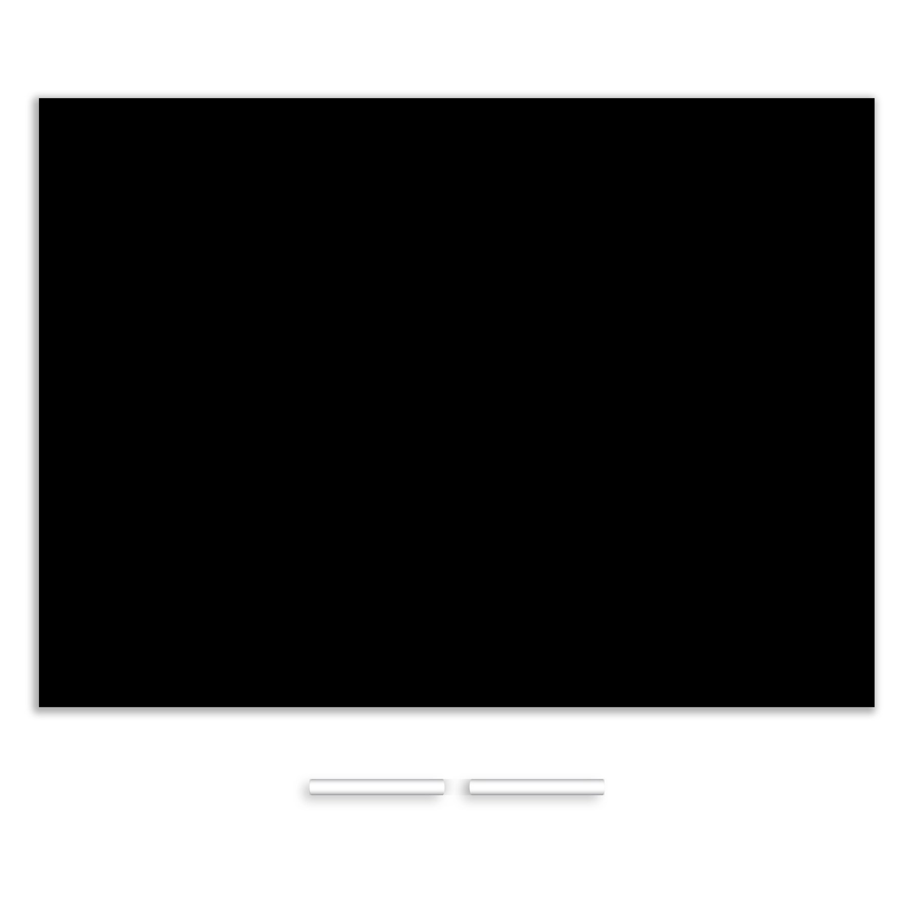 Wall Pops WPCH1264 Large Chalk Message Board Decal, 6.50" x 2.00", Black