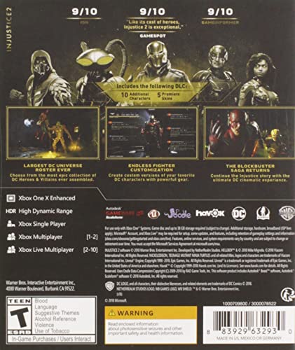 WB Games Injustice 2: Legendary Edition - Xbox One