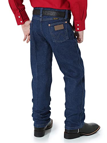Wrangler boys 13mwz Cowboy Cut Original Fit jeans, Prewashed Indigo, 5 US