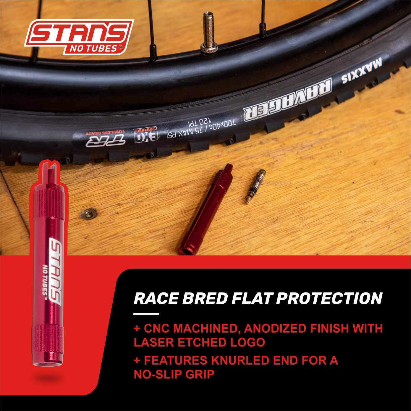 Stan's NoTubes Core Remover Tool for Presta and Schrader Valves