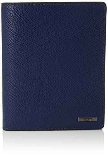 TUMI - Province Passport Case Holder - Wallet for Men and Women - Blue