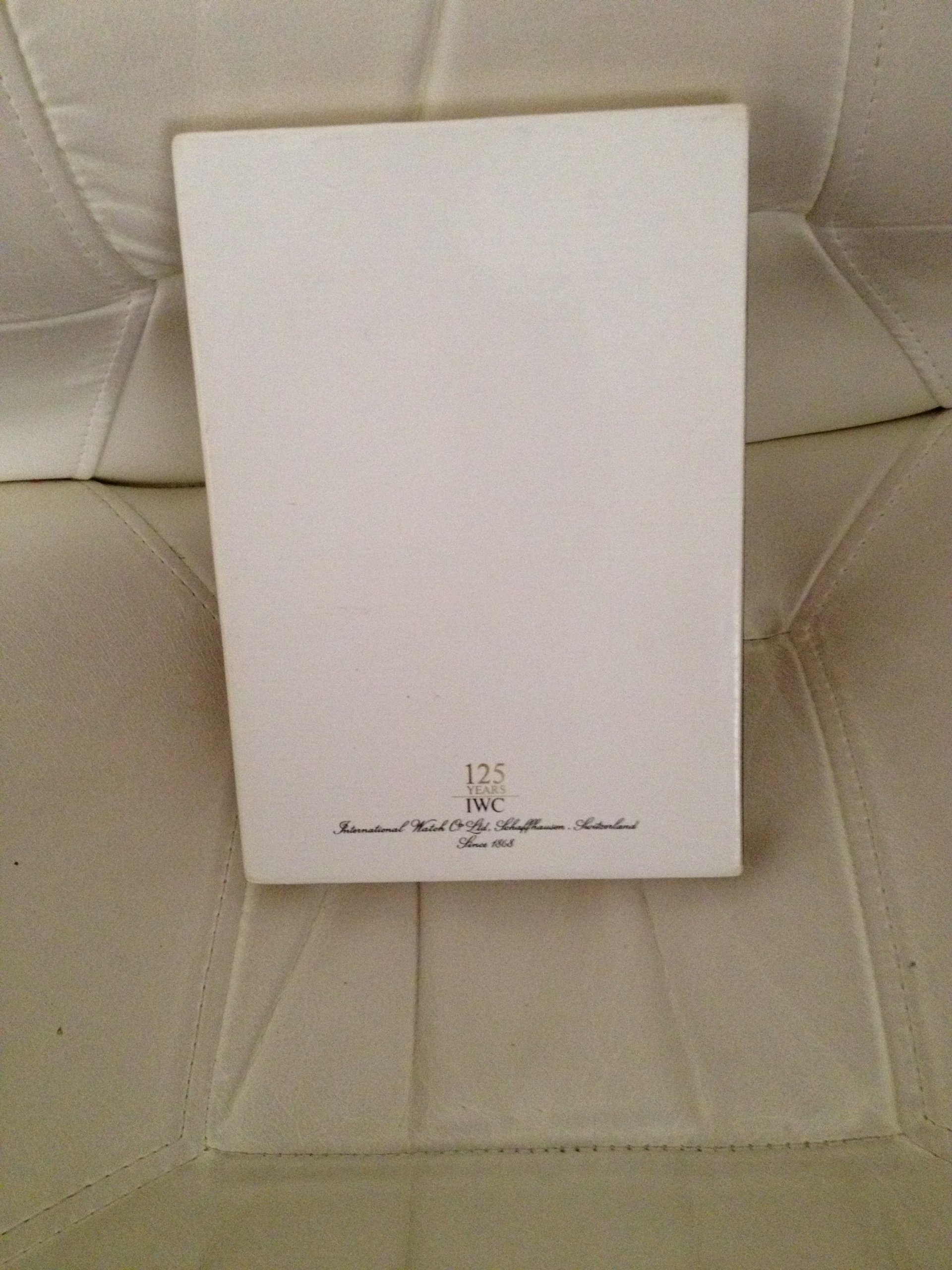 Watches from IWC. The complete catalogue to mark the 125th anniversary of watchmaking masterpieces from Schaffhausen