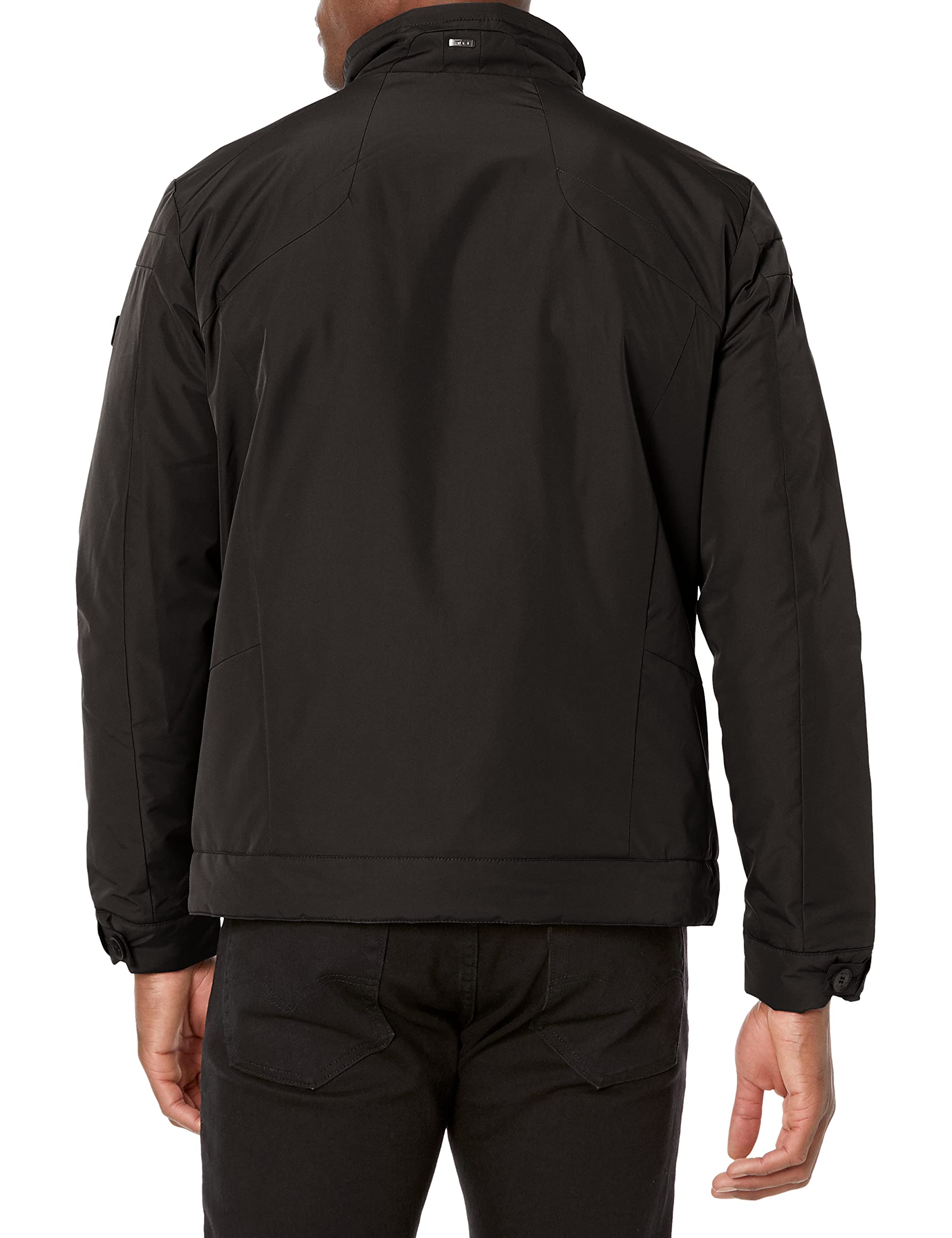 Tumi Men's Modern Golf Jacket, Black, Large