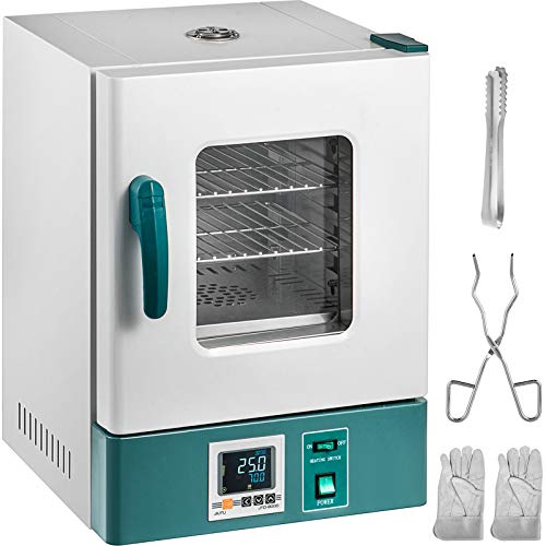 VEVOR Lab Incubator 20L Bacteria Incubator RT-65â Scientific Digital Incubator PID Temperature Control Microbiological Laboratory Incubator for Bacterial Culture Seed Germination Medical Science