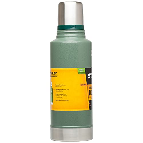 Stanley Classic Hammertone Green Vacuum Bottle 2QT