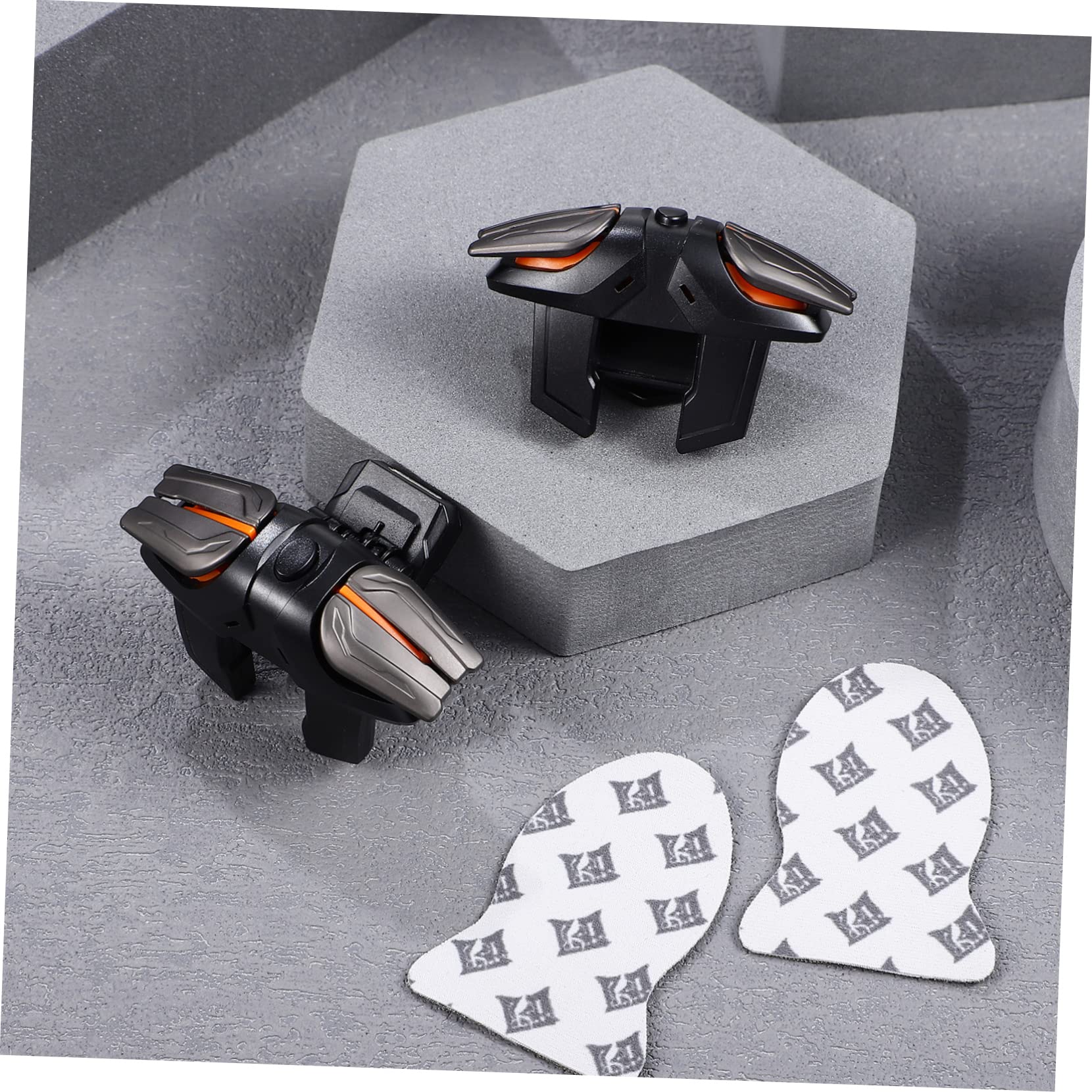 UKCOCO Telefonos 1 Set Controls Teléfonos Telefono Game Supplies Mobile Phone Gaming Controllers The Call Game Six-finger Chicken Eating Artifact: Abs Cell Phone Cable Triggers