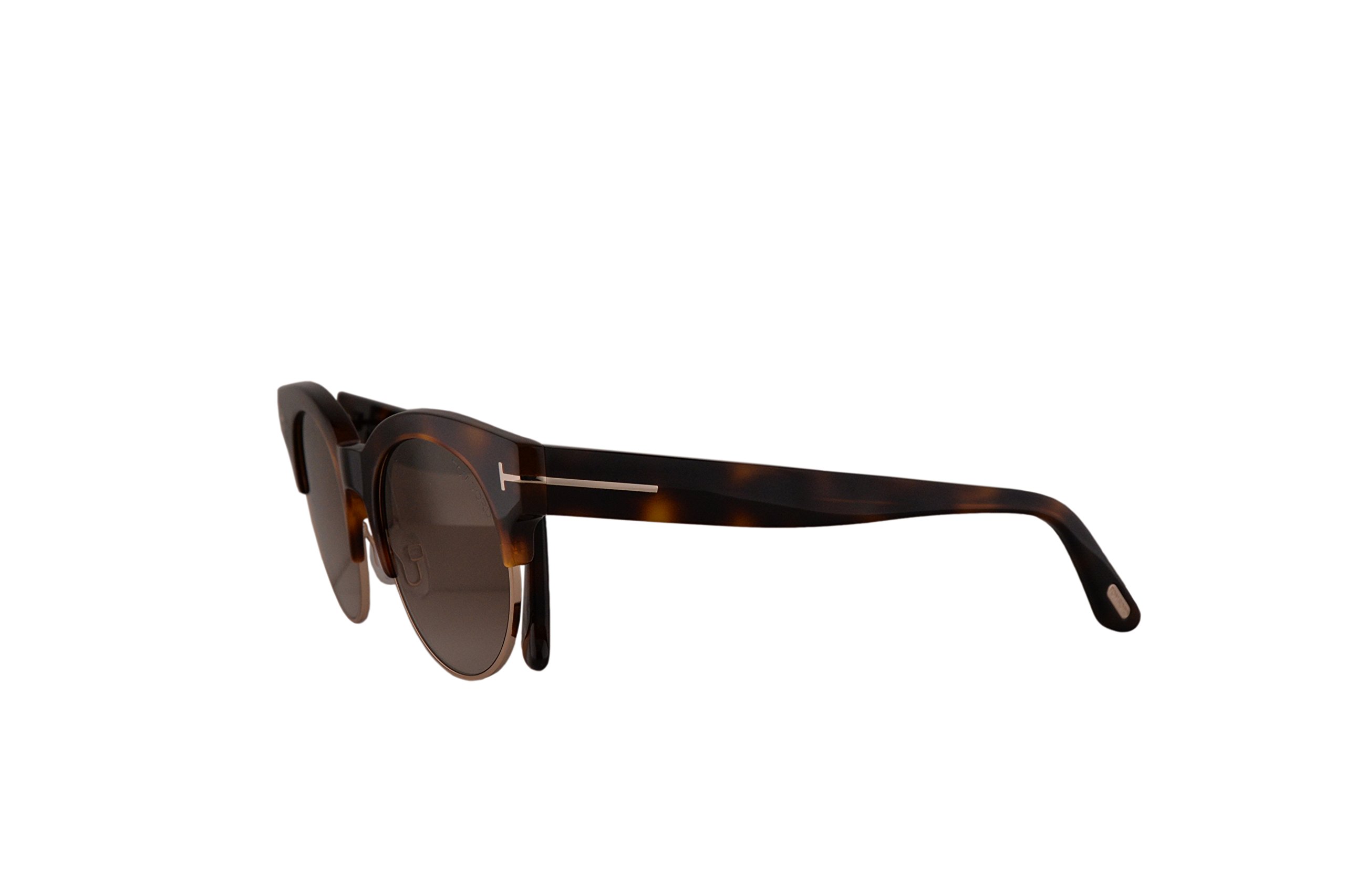 Tom Ford FT0598 Henri-02 Sunglasses Havana Blond w/Brown Lens 53G TF598 FT598