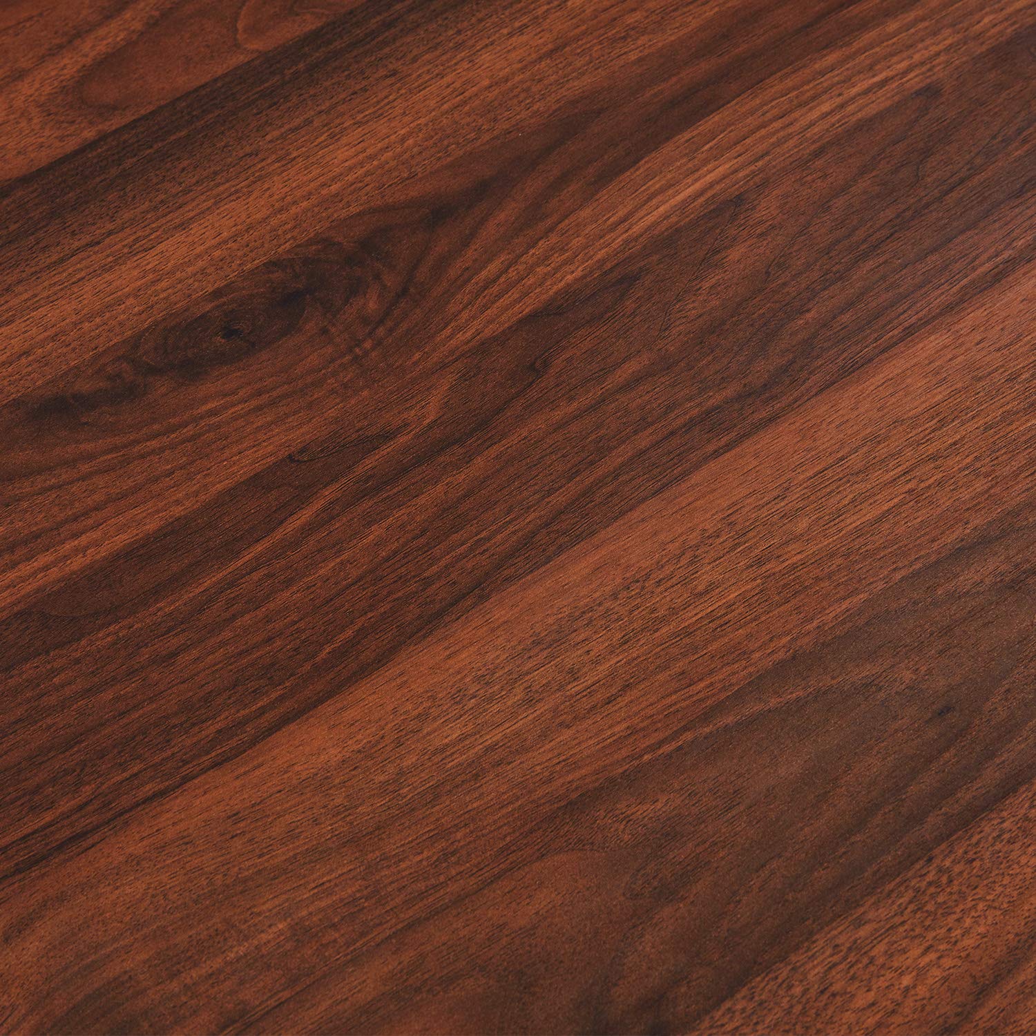 VICLLAX Home Office Writing Desks, 47-inch Computer Desk, Walnut