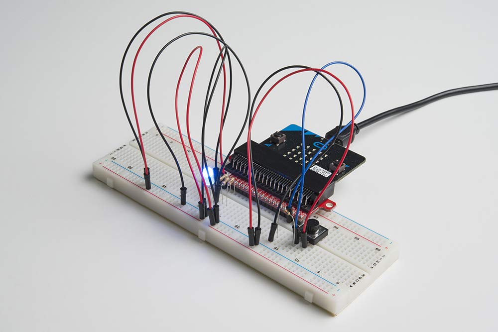SparkFun Inventor's Kit Bridge Pack for Micro:bit v1 (not Included) Start Learning Programming Electronics Use for Education Classroom MakerSpace Library at Home Learning No Solder Eleven Experiments