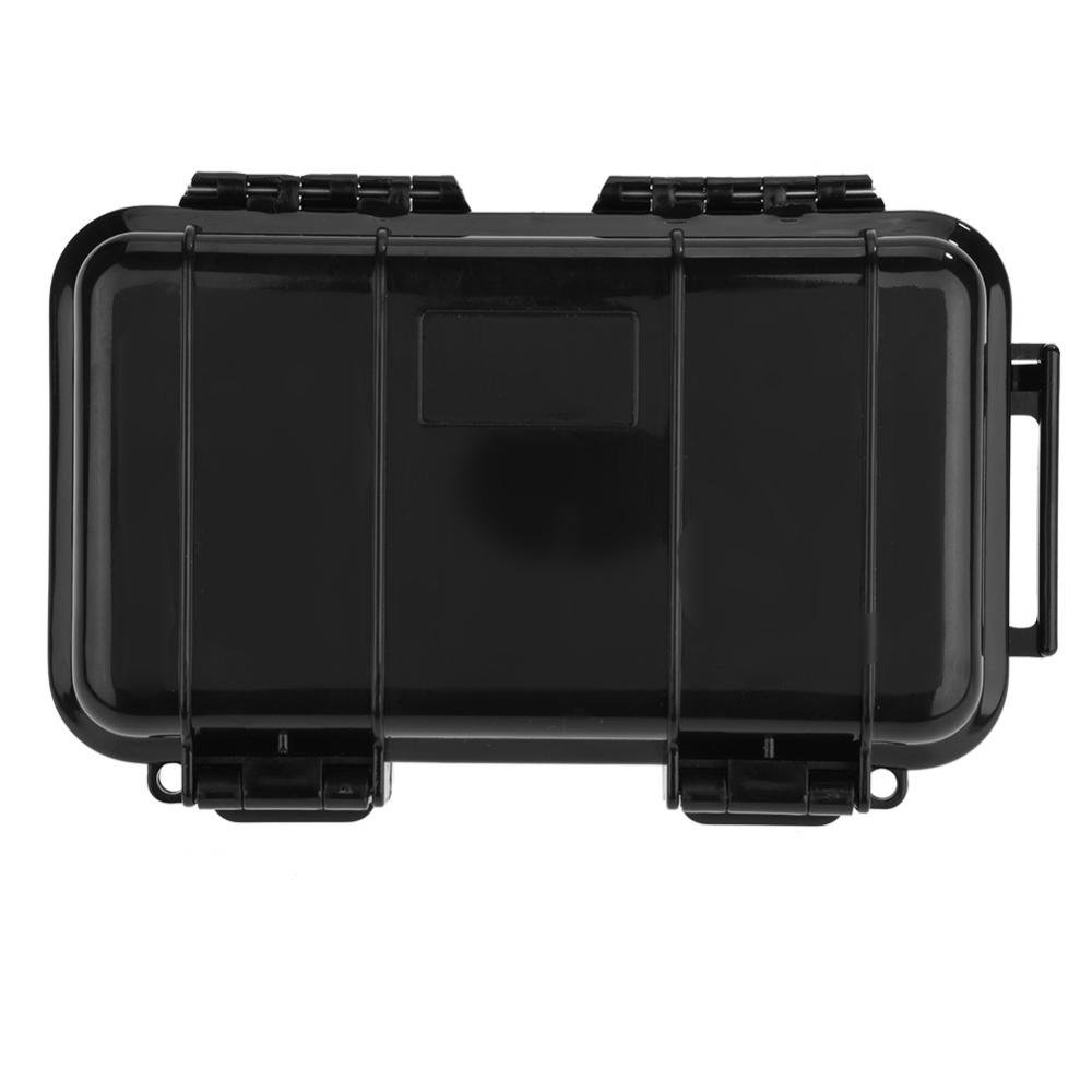 Waterproof Container, Outdoor Waterproof Shockproof Box Case Dry Storage Sealed Box Container (A) Emergency Protective Equipment Waterproof Storage Case Small Waterproof Box